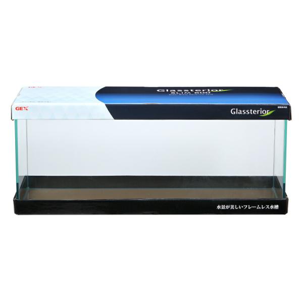 メーカー：ジェックス GEX　アクア用品　水槽　単体　６０ｃｍ　ジェックス　グラステリア　スリム６００水槽　６０×２０×２５　６０ｃｍ水槽　スリム水槽　グラステリアスリム　20100407　ＫＯＭ　gokun59　_trigra1　aq1_...