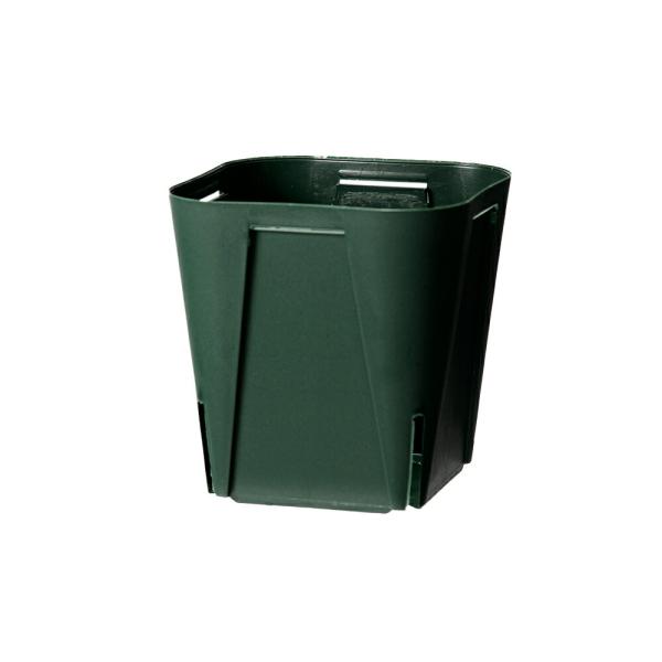 スリット鉢　植木鉢　鉢　ガーデニング用品　ＥＧ−９ｃｍ　ＭＲ　モスグリーン　１０個　2250002827183　20221017　y22m10　Y.K.　ガーデニング　園芸用品　ポット　ビニールポット　ポリポット　苗ポット　育苗　プラステ　...