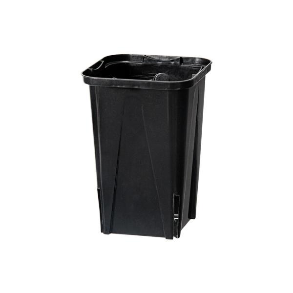 スリット鉢　植木鉢　鉢　ガーデニング用品　ＥＧ−７５Ｌ　ＭＲ　黒　１０個　2250002827213　20220916　y22m09　ytks　ガーデニング　園芸用品　園芸　植物　植替え　ポット　ブラック　黒色　兼弥産業　プラ鉢　プラスチッ...