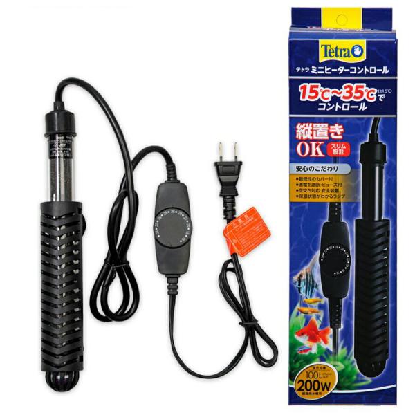 メーカー：テトラ テトラ　ミニヒーター　コントロール　２００Ｗ　4571269553263　20221028　ｙ22ｍ10　mura　アクアリウム　bnrtop_tetrs2　アクアリウム用品　_aqua　アクア用品　ヒーター　保温　オート...
