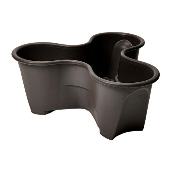 メーカー：リッチェル プランター　リッチェル　ハーベリーポット　５２型Ｎ　ダークブラウン　１２Ｌ　家庭菜園　いちご栽培　4945680700054　20221012　y22m10　mura　ガーデニング　園芸　ガーデニング用品　園芸用品　ス...