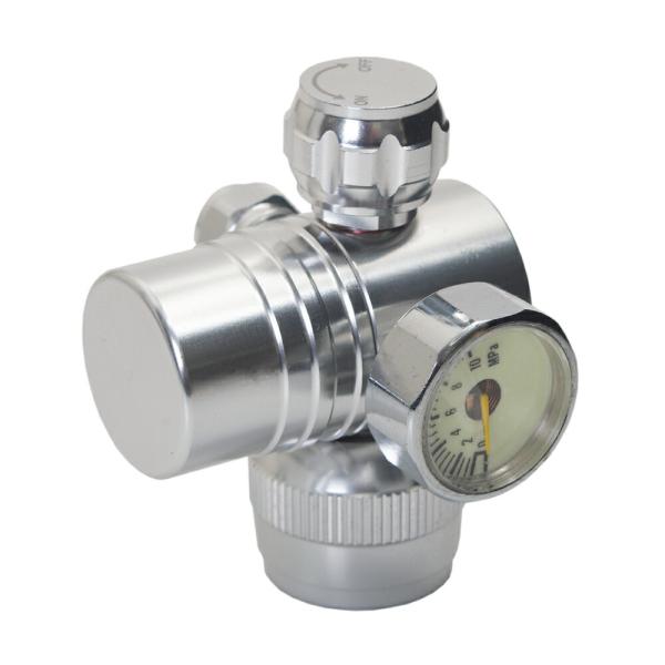 メーカー：ＡＺＯＯ _aqua　アズー　大型ボンベ用ＣＯ２レギュレーター　4580163200982　20200220　ｋｓｚｋ　アクアリウム用品　ＣＯ２機器　レギュレーター　減圧式　低速制御　流量調節　ミドボン　opa2_delete
