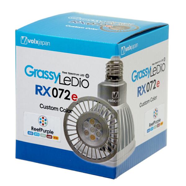 メーカー：ボルクスジャパン volxledgrassyredio　ボルクスジャパン　Ｇｒａｓｓｙ　ＬｅＤｉｏ　ＲＸ０７２ｅ　ＲｅｅｆＰｕｒｐｌｅ　4560381574584　20201212　y20m12　nszk　アクアリウム　アクアリウ...