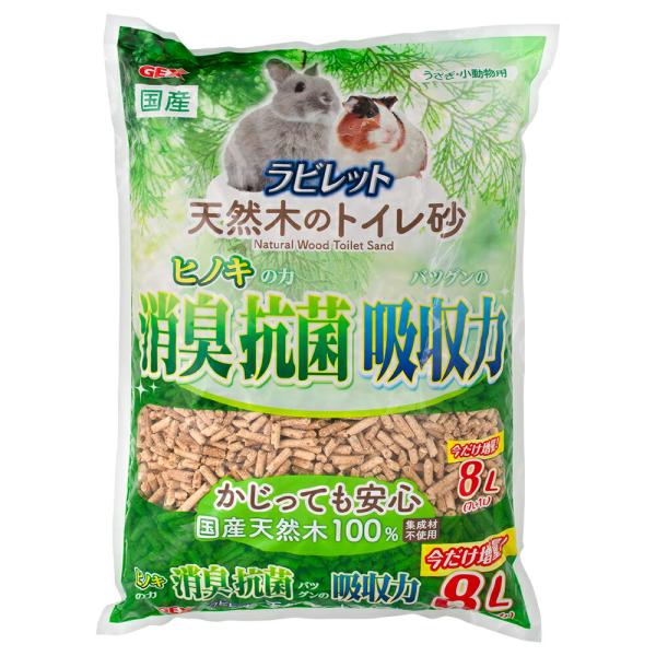 メーカー：ジェックス ＧＥＸ　ラビレット　天然木のトイレ砂　７Ｌ　4972547043160　20230728　y23m07　Y.K.　小動物　小動物全般　小動物用品　用品　兎　うさぎ　ラビット　フェレット　ハムスター　リス　モルモット　チ...