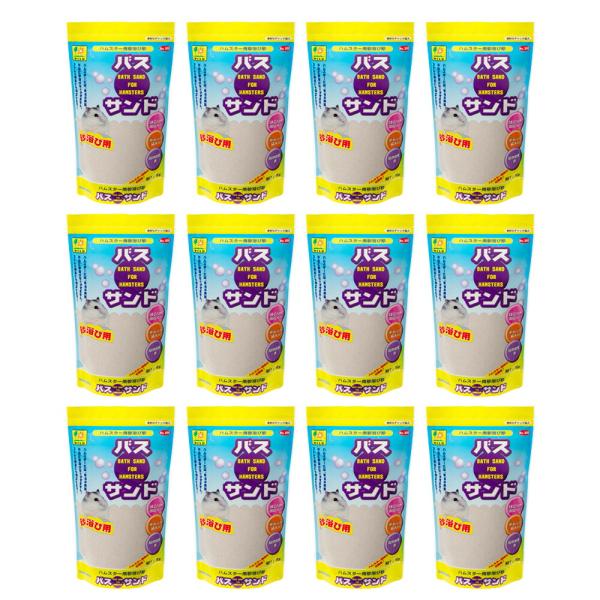 メーカー：三晃商会 mlmfkline　SANKO　小動物　ハムスター　リス　トイレ・砂浴び場　三晃商会　バスサンド　ハムスター用砂浴び砂　１ｋｇ　１２袋入り　小動物・トイレ　砂浴び　浴び砂　バス　サンド　砂　砂浴び用　加熱処理　ゴールデン...