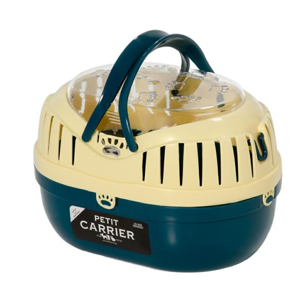 メーカー：ferplast 4995723700350　ファンタジーワールド　ミニプチキャリー　ブルー　犬用品　いぬ用品　イヌ用品　愛犬用品　用品　猫　ネコ　ねこ　ねこ用　猫用　ネコ用　愛猫　愛猫用　小動物用品　小動物用 うさぎ　子犬　子猫...