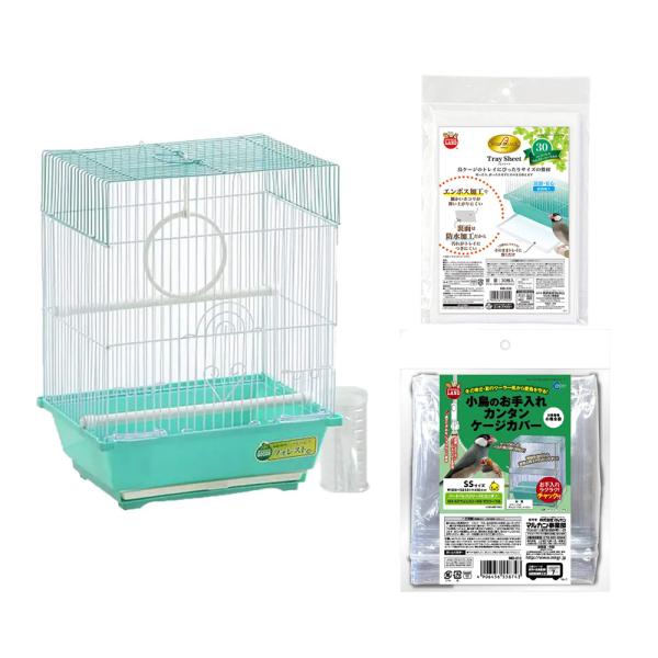メーカー：用品セット minimalhoon　birdcvset　animal　小鳥のお手入れカンタンケージカバー　ＳＳ　ＭＢ−２１０　カバー　ケージカバー　お手入れ　バードパレス　ＭＢ−６０　フォレスト　birdcage_cover　寒さ...