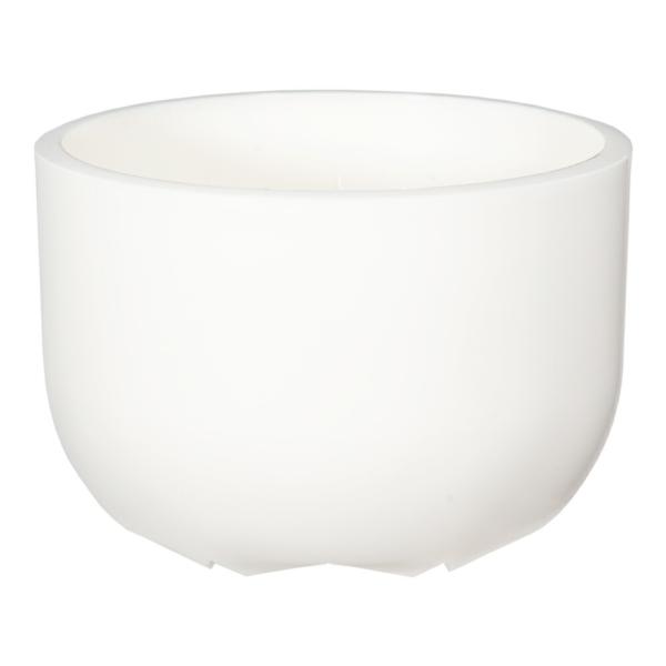 メーカー：山佳化成 スリット鉢　植木鉢　鉢　ガーデニング用品　20240406　y24ｍ04　ＳＣＯＯＰ　ボウル　ホワイト　4582373212816　298131　Ｍ　KWMR　ボウル型　ぼーる　プラスチック鉢　ガーデニング　園芸　植物　...