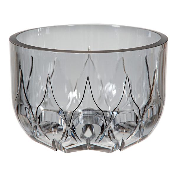 メーカー：山佳化成 スリット鉢　植木鉢　鉢　ガーデニング用品　20240406　y24ｍ04　ＳＣＯＯＰ　ボウル　スモーク　Ｍ　グレー　298139　4582373212878　KWMR　ボウル型　ぼーる　プラスチック鉢　ガーデニング　園芸...