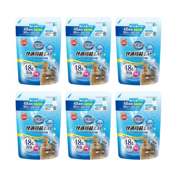 メーカー：マルカン _animal　4906456558620　マルカン　小動物用品　小動物　鳥　天然消臭　快適持続ミスト　無香料　詰替え用　詰め替え　４８０ｍｌ　うさぎ　スプレー　消臭・除菌　アルコール無添加　ＭＲ−８７７　詰替用　つめか...