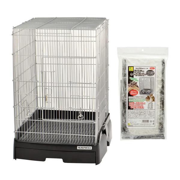 メーカー：用品セット 三晃商会　ＳＡＮＫＯ　_animal　小動物　小動物用品　イージーホーム　鳥　鳥用品　バード　bird　デグー　degu　チンチラ　chinchilla　モモンガ　momonga　リス　ケージ　イージーホーム４０　飼育...