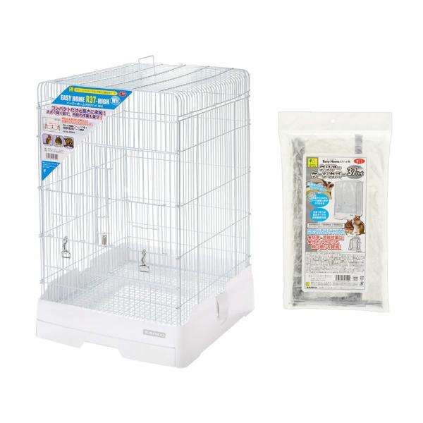 メーカー：用品セット 三晃商会　ＳＡＮＫＯ　イージーホーム３７ハイ用クリアーケージカバー　4976285327100　小動物　鳥　イージーホーム37ハイ　カバー　冷房対策　保温　防寒　チンチラ　リス　フクロモモンガ　冬　鳥かご　ゲージ　ケー...