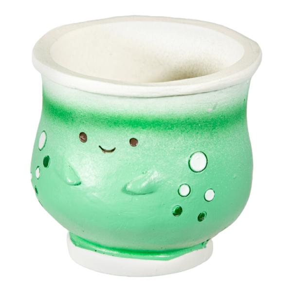 メーカー：ケーイーアイ littleregin　鉢カバー　鉢　植木鉢　ガーデニング用品　resinpot　4530254166284　リトルレジンポット　クリームソーダ　１号ポット用　プラスチック　鉢植え　ポット　園芸　園芸用品　園芸資材　...
