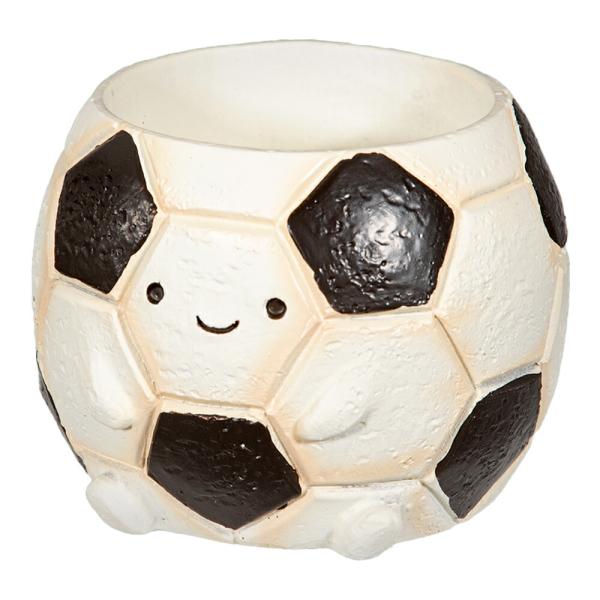 メーカー：ケーイーアイ littleregin　鉢カバー　鉢　植木鉢　ガーデニング用品　resinpot　4530254166314　リトルレジンポット　サッカーボール　１号ポット用　プラスチック　鉢植え　ポット　園芸　園芸用品　園芸資材　...