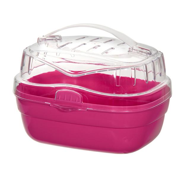 メーカー：ファンタジーワールド 8010690137063　ファープラスト　アラディノ　Ｓ　ピンク　小動物　ファンタジーワールド　ハムスター　ファープラスト　アラディノ　Ｓ　小動物用キャリーバッグ　鳥　おでかけ　通院　かわいい　便利　安全　...