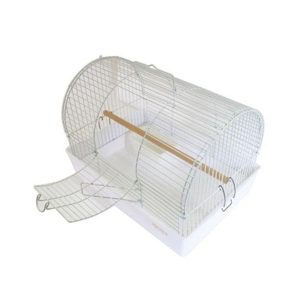 メーカー：ＨＯＥＩ minimalcages　carrycage　white　ＨＯＥＩ　小鳥キャリー　ミレニアムアーチ　ホワイト塗装　底色：ホワイト　小動物　鳥　鳥かご　ケージ　飼育　ホーエイ　豊栄　20160611　ＫＮＩＭ　ペット用品　...
