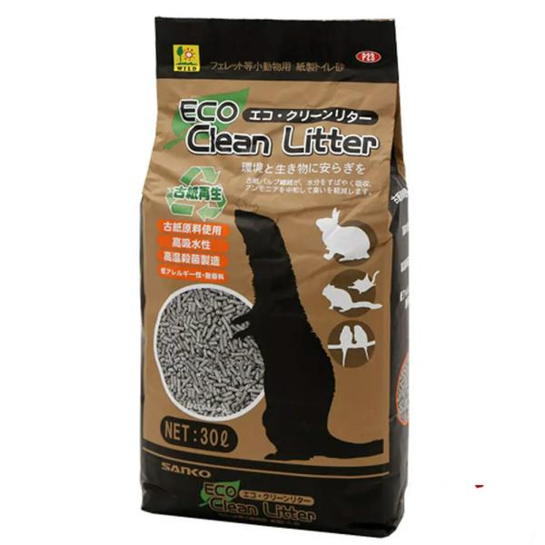 メーカー：三晃商会 三晃商会　ＳＡＮＫＯ　エコ　クリーンリター　３０Ｌ　4976285252303　ＫＮＩＭ　トイレ砂　小動物トイレ　トイレ・砂浴び場　トイレ　砂浴び場　無香料　フェレット　うさぎ　モルモット　ハムスター　小鳥　ハリネズミ　...
