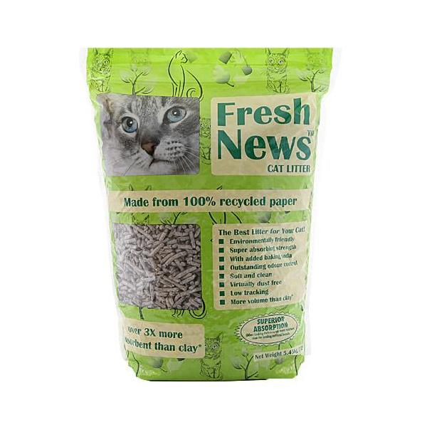 メーカー：PET　PRODUCTS フレッシュニュースリター　５．４４ｋｇ　猫用品　猫砂　紙砂　新聞紙　リサイクル　再生紙　トイレ　0850357002123　20160730　ＫＫ　小動物　鳥　フェレット　ネスレ　ＫＥＩＲＹＯＵ　吸収　エ...