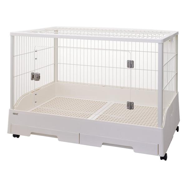 メーカー：ジェックス minimalcages　ＧＥＸ　クリアフロント８０　4972547043498　66193　_animal　ジェックス　小動物　うさぎゲージ　うさぎ用ゲージ　飼育用ゲージ　うさぎ　兎　ケージ　ゲージ　クリア　お掃除ラ...