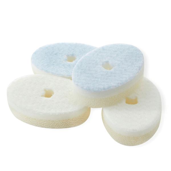 メーカー：猫壱 メーカー画像　猫壱　ヌルヌル汚れも洗剤なしでキレイに落とす食器用スポンジ　4個パック　4580471866108　20240704　y24m07　mikari　_daily　_dog　_neko　ねこいち　食器　食器用　洗剤...