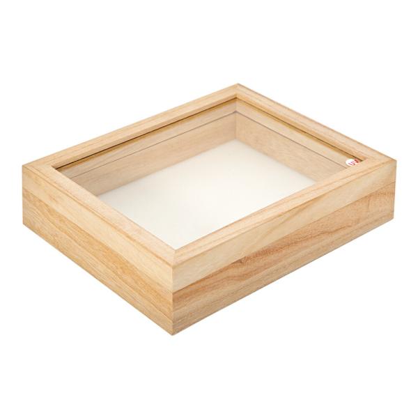 メーカー：バードウィング _insect　昆虫用品　昆虫　カブト　クワガタ　標本　標本箱　バードウィング製　ＵＶカット桐製標本箱　ミニ　（幅２５×奥行き２０×高さ５．５ｃｍ）　昆虫　蝶　甲虫　標本ケース　バードウィング　標本用品　蝶　蛾　甲...