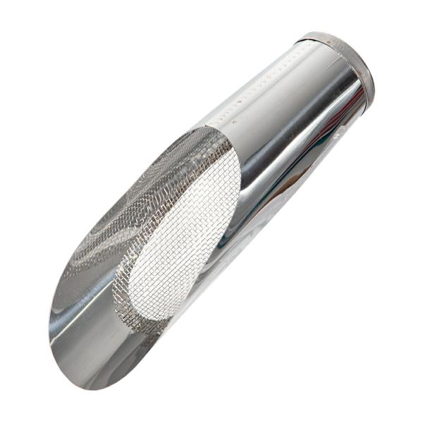 ステン土入れ　アミ＆アミ付き　側面底面　Ｎｏ．５　小のみ　4994399128680　ガーデニング用品　園芸用品　スコップ　ハンドスコップ　ハンドシャベル　お手入れ　園芸用　網付き　ふるい　八木光　やぎみつ　土入れ　盆栽　山野草　ガーデニン...