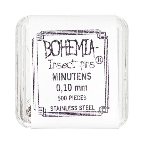 メーカー：六本脚 標本針　BOHEMIA　InsectPins　微針　直径0.10mm　500本入り　長さ12mm　標本用品　標本　昆虫用品　ボヘミア　蝶　針　展翅　チェコ製　海外製　チョウ　チョウチョ　蝶々　ガ　蛾　シジミ　ホリイコシジミ...