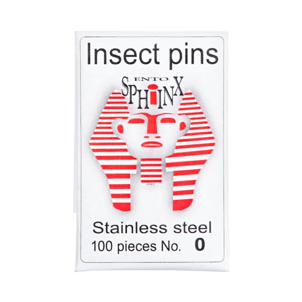 メーカー：六本脚 標本針　Ento　Sphinx　Insect　Pins　0号　38mm　標本用品　標本　昆虫用品　ボヘミア　蝶　針　展翅　チェコ製　海外製　チョウ　チョウチョ　蝶々　ガ　蛾　シジミ　ホリイコシジミ　小型　極細　有頭　ピン　...