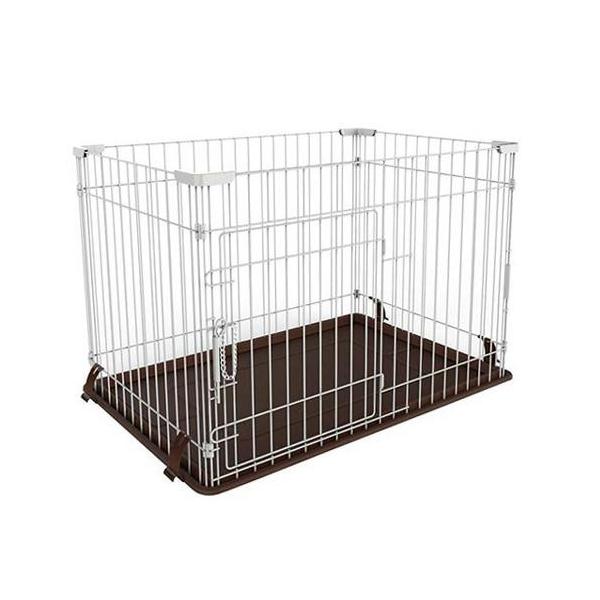 メーカー：マルカン マルカン　ドッグフレンドルーム　サークル　ゲート　ケージ　犬小屋　犬用品　ペット用品　犬　イヌ　小型犬用　中型犬用　天面フェンス取付可能　おしっこバリア機能付　出し入れ簡単　犬用簡易ケージ　室内用　ＭＡＲＵＫＡＮ　マルカ...