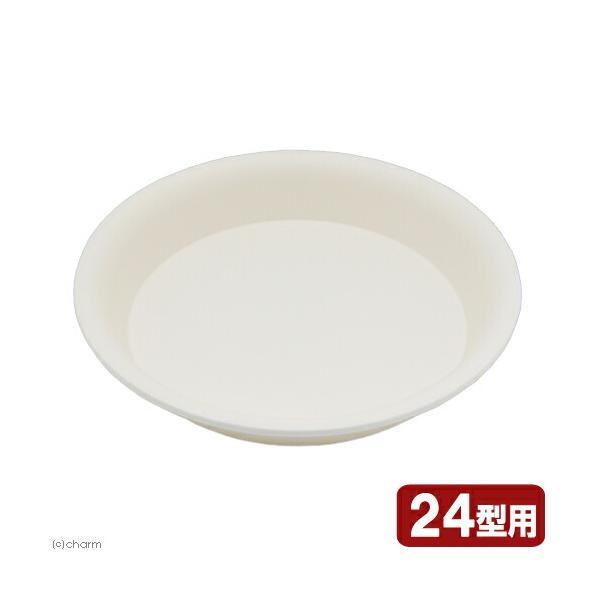 メーカー：アップルウェアー _gardening　アップルウェアー　クラフトプレート　２４型　ホワイト　お一人様１点限り　4905980432666　園芸用品　白　ガーデニング　鉢　素焼き鉢　漆喰　素焼鉢　インテリア　デザイン　おしゃれ　丸...