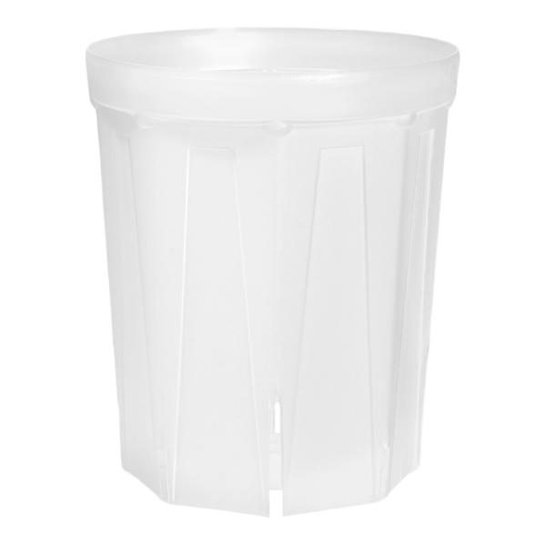 スリット鉢　CSM-240L  透明　2250003597092　ガーデニング　園芸用品　ポット　ビニールポット　ポリポット　苗ポット　育苗　鉢　プラステ　プラ鉢　深型　深鉢　スリット鉢　３号　ＥＧ　スリッド　スリット　プラポット　硬め　プ...