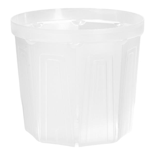 スリット鉢　CSM-120 透明　2250003597146　ガーデニング　園芸用品　ポット　ポリポット　苗ポット　育苗　鉢　プラステ　プラ鉢　スリット鉢　３号　　スリッド　スリット　プラポット　　硬め　プラスチック　多肉植物　多肉　エケベ...