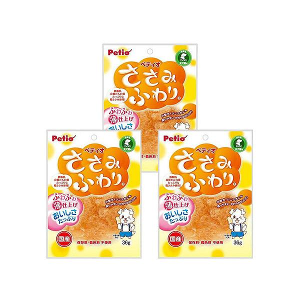 メーカー：ペティオ _dog　4903588125614　ドッグフード　犬フード　犬用おやつ　Petio　ペティオ　ささみふわり。36g　鶏ささみ　鶏肉　低脂肪　ササミジャーキー　鶏笹身　小型犬　シニア犬　20150220　KIK　ヤマヒサ...