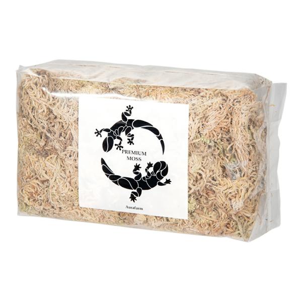 メーカー：邑楽ファーム プレミアム水苔　約４５〜５０ｇ　復元時約１．３Ｌ　4573263893161　水苔　ミズゴケ　コケ　苔　ガーデニング　ビカクシダ　風蘭　フウラン　コウモリラン　蝙蝠蘭　イモリ　サラマンダー　カエル　蛙　ツノガエル　床...