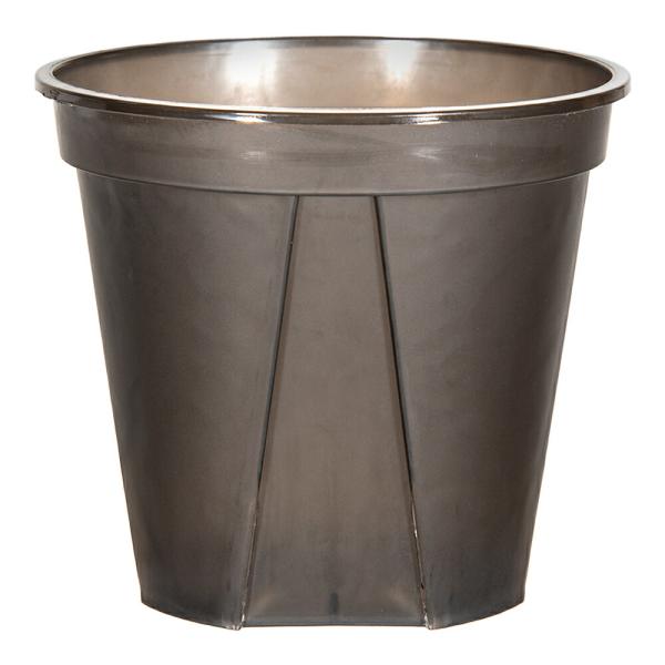 スリット鉢　植木鉢　鉢　ガーデニング用品　ねこのどうぐ屋　ＣＢＫ−ＰＯＴ　４号　クリアブラック　ガーデニング　苗木　苗　果樹　家庭菜園　園芸用品　根張り　野菜　観賞用　観葉植物　サークリング現象　はち　スリット　スリッド　ポット　鉢ポット　...