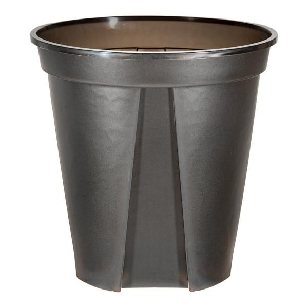 スリット鉢　植木鉢　鉢　ガーデニング用品　ねこのどうぐ屋　ＣＢＫ−ＰＯＴ　７号　クリアブラック　ガーデニング　苗木　苗　果樹　家庭菜園　園芸用品　根張り　野菜　観賞用　観葉植物　サークリング現象　はち　スリット　スリッド　ポット　鉢ポット　...