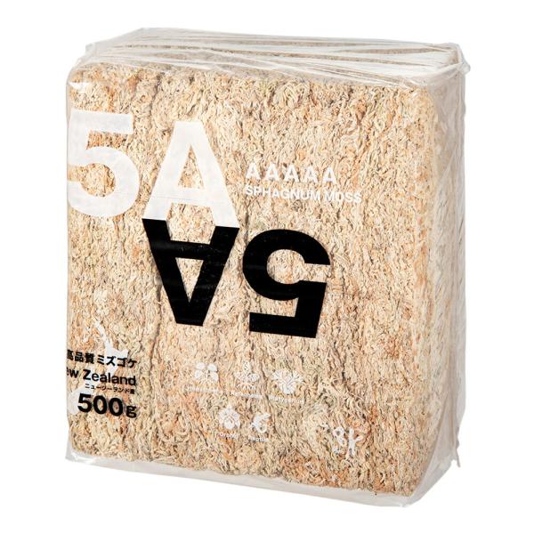 メーカー：Biokimia バイオキミア　高品質ミズゴケ　５Ａ　ニュージーランド産　５００ｇ　爬虫類　両生類　カエル　とかげ　リクガメ　レオパ　フトアゴ　ヤモリ　イエアメ　ヒョウモン　トカゲモドキ　ハイナン　ベルツノ　クランウェル　ヘルマン...