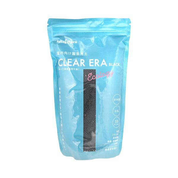 メーカー：瀬戸ヶ原花苑 観葉植物　土　培養土　瀬戸ヶ原花苑　ＣＬＥＡＲ　ＥＲＡ　ＥＣＯＬＧＹ　ＢＬＡＣＫ　ＳＳ　０．５Ｌ（約０．８ｋｇ）　室内園芸用　4960788909826　園芸用品　園芸　ガーデニング　ガーデニング用品　用土　室内　イ...