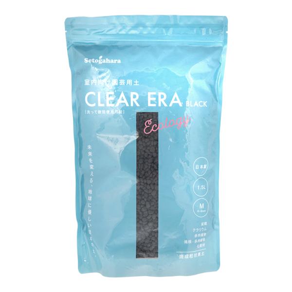 メーカー：瀬戸ヶ原花苑 観葉植物　土　培養土　瀬戸ヶ原花苑　ＣＬＥＡＲ　ＥＲＡ　ＥＣＯＬＧＹ　ＢＬＡＣＫ　Ｍ　１．５Ｌ（約１．５ｋｇ）　室内園芸用　4960788909871　園芸用品　園芸　ガーデニング　ガーデニング用品　用土　室内　イン...