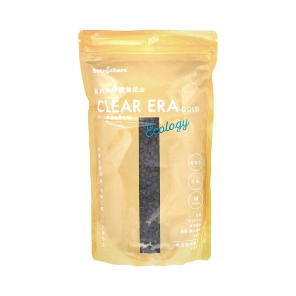 メーカー：瀬戸ヶ原花苑 観葉植物　土　培養土　瀬戸ヶ原花苑　ＣＬＥＡＲ　ＥＲＡ　ＥＣＯＬＧＹ　ＧＯＬＤ　Ｍ　０．５Ｌ（約０．８ｋｇ）　室内園芸用　4960788909901　園芸用品　園芸　ガーデニング　ガーデニング用品　用土　室内　インテ...