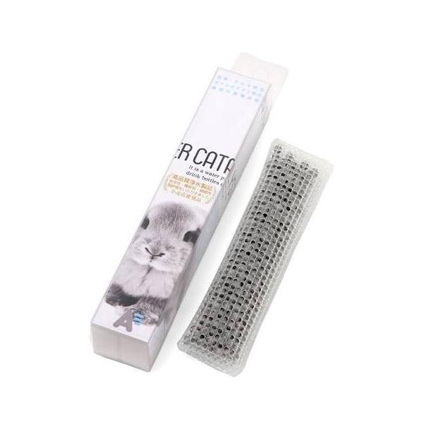 水飲み器　水飲み　水飲む　器　小動物　鳥　小動物全般　その他　A-CUBE　浄水触媒　ボトル用　ウサギ　a_cube_factory　チタン　PIP自然触媒　4562220710191　horei_dog_kyusui　acube_anim...