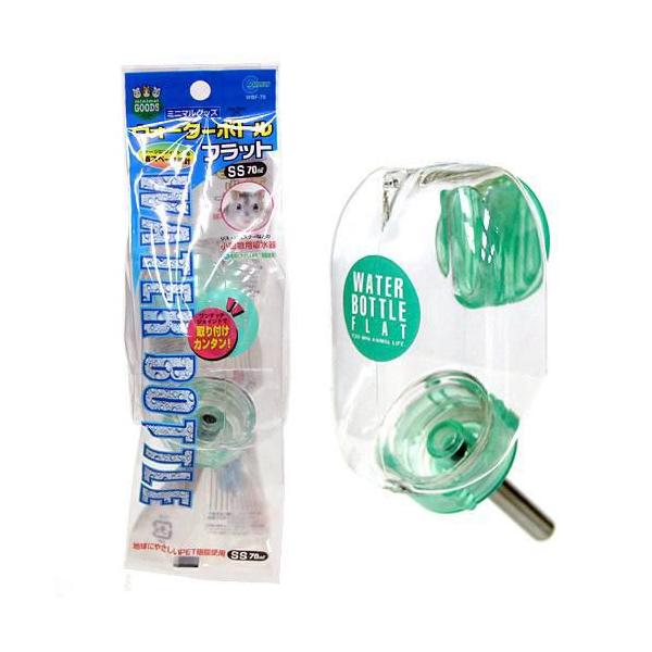 メーカー：マルカン horei_hamri_kyusui　_animal　小動物　鳥　ハムスター・リス　水飲み器　マルカン　ウォーターボトルフラット　ＳＳ　７０ｍｌ　waterbotl_　4906456512561　ハリネズミ　フェレット　...