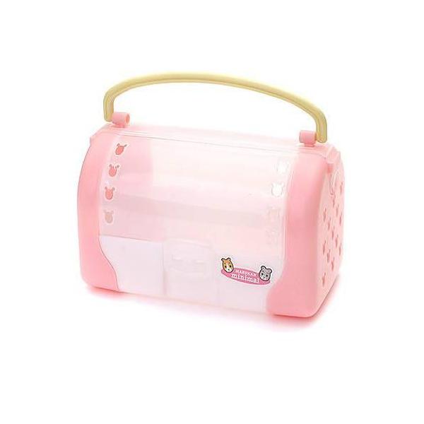 メーカー：マルカン _animal　小動物　鳥　ケージ・飼育容器　幅２０ｃｍ〜　奥行１０ｃｍ〜　高さ１０ｃｍ〜　マルカン　はむはむキャリー　ハムスター　ケージ　キャリー　animalcage10bai1030　4906456522737　防...