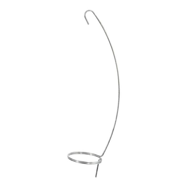 ステン製吊り枠掛　二重　径４ｍｍ　小（内径９０ｍｍ）内フックタイプ　4994399330311　20241228　ｙ24ｍ12　Kbsk　ガーデニング　園芸用　ステンレス製　鉢掛け　掛ける　草花　吊り下げ　ガーデニング用品　園芸用品　鉢かけ...