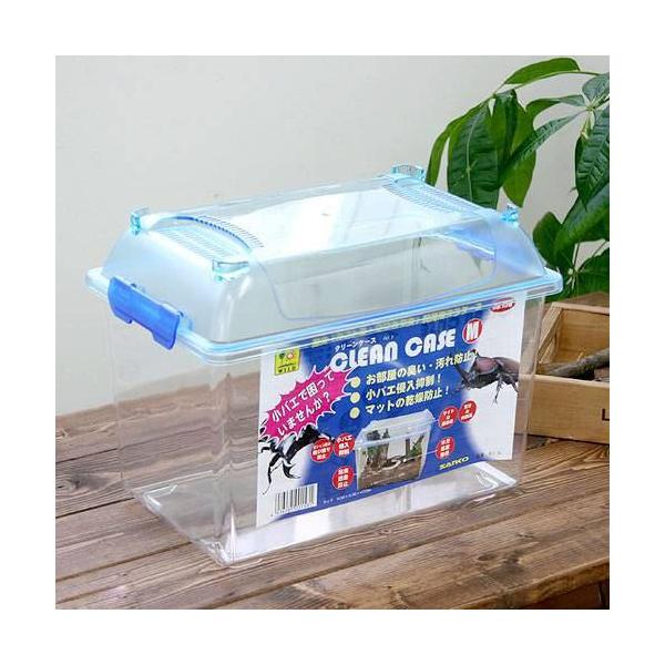 メーカー：三晃商会 SANKO　_aqua　昆虫用品　飼育用品　プラケース　コバエ防止機能付き　カブト・クワガタ・用品　プラケース他　20100508　ＭＩ　ＣＬＥＡＮＣＡＳＥクリーンケース　baby_tank　_insect　497628...