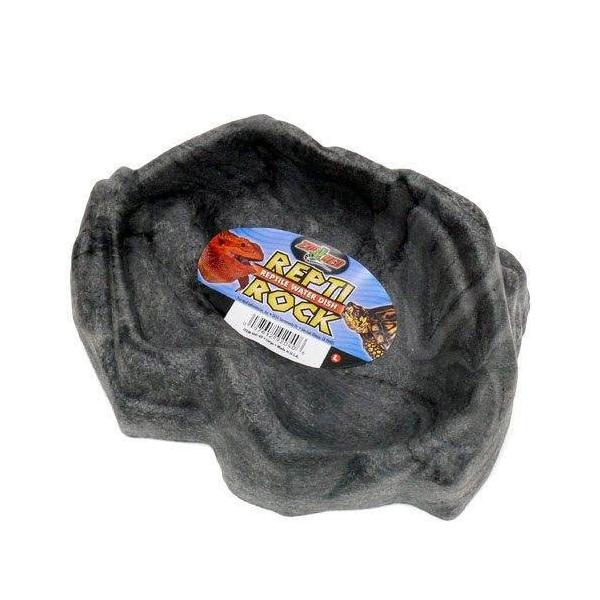 メーカー：ZOOMED　ズーメッド 爬虫類・両生類用品　ZOOMED　エサ入れ　水入れ　REPTI　ROCK　REPTIL　WATER　DISH　エサ皿　餌皿　ビバリウム　テラリウム　レイアウト用品　フードディッシュ　WD-40　zoome...
