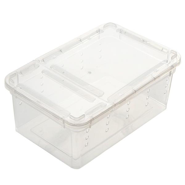 メーカー：(株)リーフ Leaf Corp 爬虫類ケージ　ブリードボックス　Ｓサイズ　ホワイト　１９×１２．５×７．５ｃｍ　4582645946678　爬虫類　ケージ　亀　爬虫類　両生類　飼育ケース　昆虫用品　小型種　クワガタムシ　くわがた...