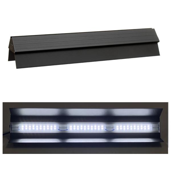メーカー：アクロ 水槽　ライト　アクロ　ＴＲＩＡＮＧＬＥ　ＬＥＤ　ＶＩＶＩＤ　ＢＬＡＣＫ　６００　シェード付き　水草育成　照明　水槽　熱帯魚　アクアリウム　ライト　4589498997055　4582645947927　アクアリウム用品　6...