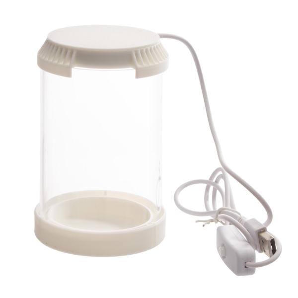 メーカー：(株)リーフ Leaf Corp ＵＳＢタイプ　4582645951252　LED　照明　苔玉　コケリウム　ジュエルオーキッド　デスクガーデン　コンパクトガーデン　　ガーデニング　園芸用品　ボトルガーデン　テラリウム　コケ　Lea...