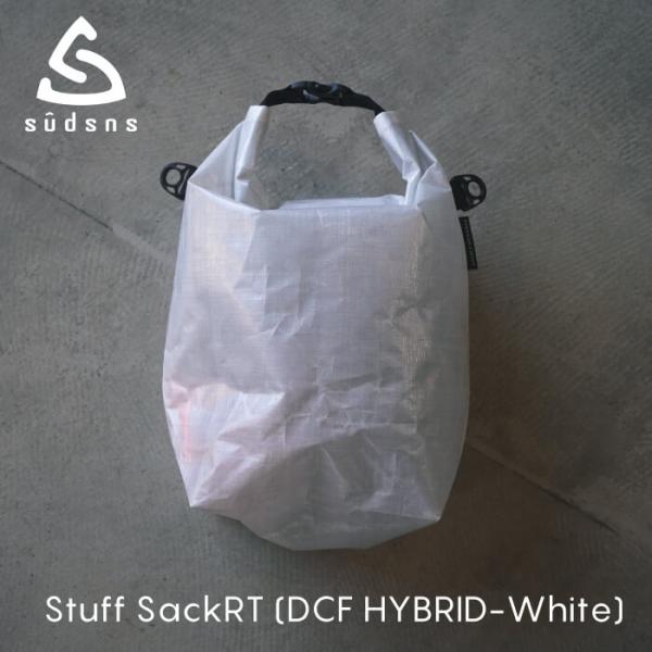 (sudsns / Stuff SackRT (DCF HYBRID-White) ＜商品サイズ＞タテ約21〜30cm（ロールする位置によって変動します）ヨコ約27cm（上部）/16cm（底）マチ約12cm<素材>X-PAC(C...